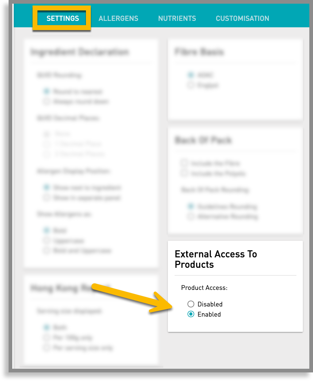 Generate and Use the Product Link – NutriCalc