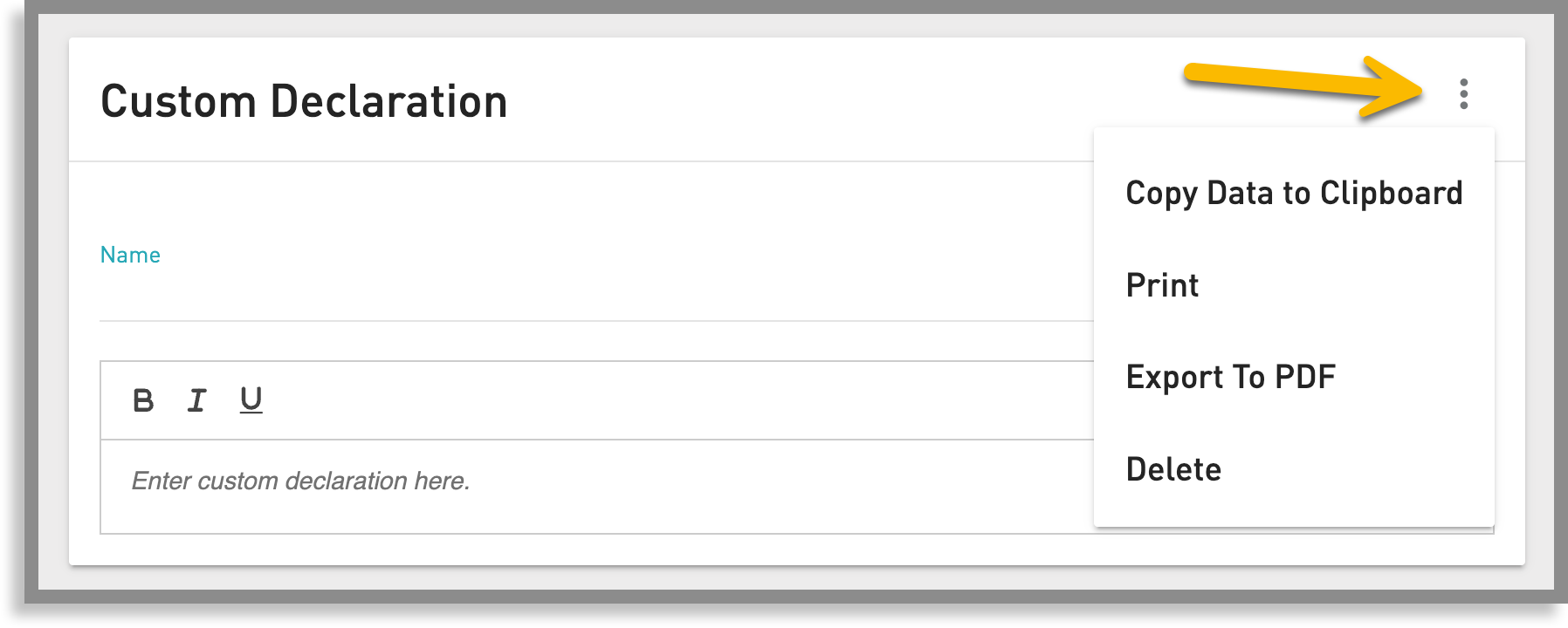 Ingredient Declaration and QUID Report – NutriCalc