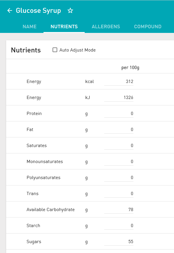 Why are there warnings on the Nutrition report? – NutriCalc